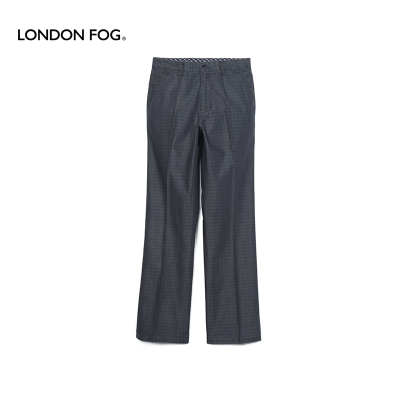 LONDONFOG商务宽松直筒休闲裤男