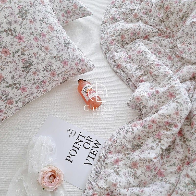 韩国其他家choisu 莫代尔夏凉被玉米蛋白纤维床上用品空调被套件_虎窝淘