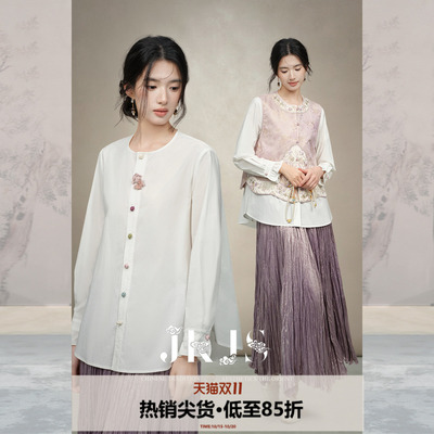 JKJS精梳棉衬衫女高级感