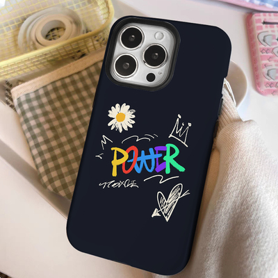 GD权志龙新专辑POWER手机壳iPhone17菲林适用16plus苹果12/13韩国进口二合一14promax雏菊iphone15防摔保护xr