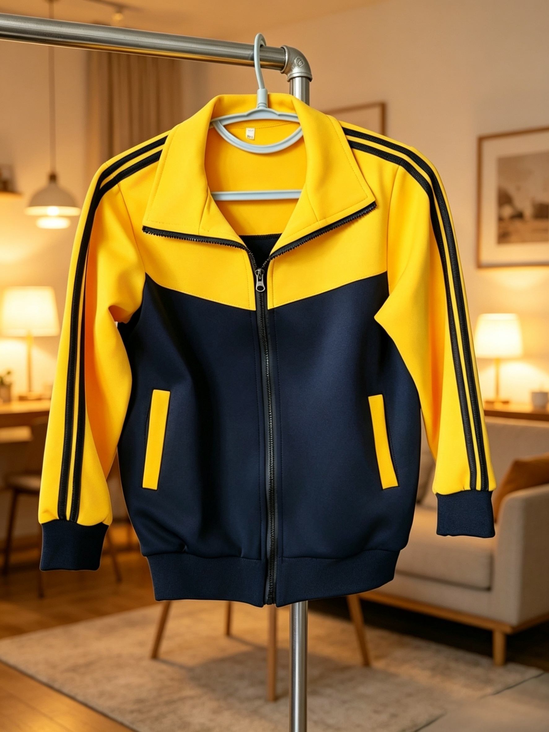 春秋新款长袖带反光条校服初中高中生学院风运动班服团体服运动会