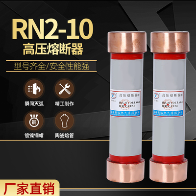 电压互感保护用高压熔断器 熔管 RN2-10KV/0.5A 1A 2A 3A 5A