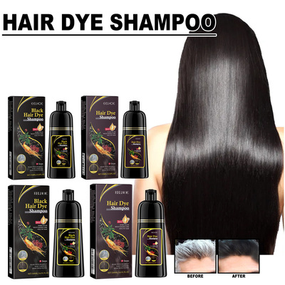 Hair Darkening Shampoo He Shou Wu Extract Dark Hair Cleansin