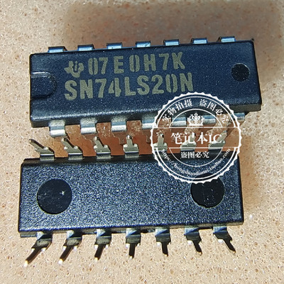 SN74LS20N SN74LS38N  DIP14  新的一个起拍