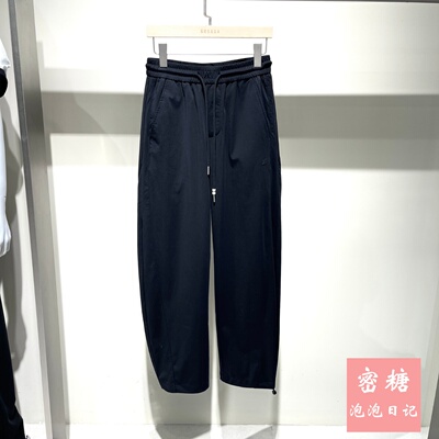 GRSAGA男士夏季抽绳宽松休闲裤