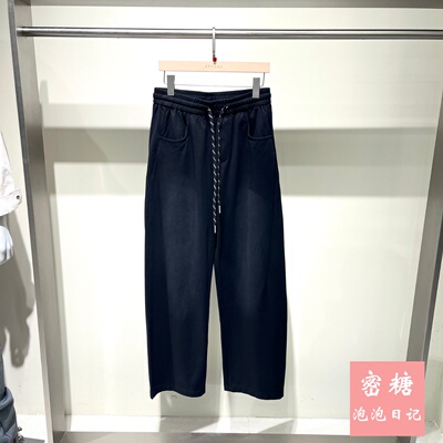 1RL13228265 GRSAGA男装2026年夏季新款宽松直筒休闲裤百搭抽绳潮