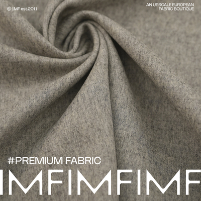 AGN 羊毛面料花灰色夹克外套裤子布 幅宽150CM 288G/M 意大利进口