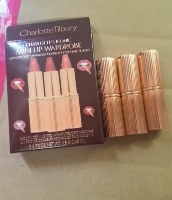 口红圣诞walk of on shame/pillow talk小样套