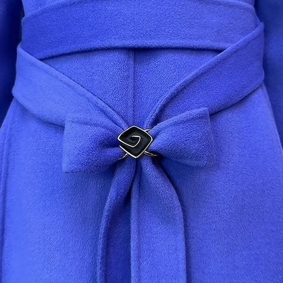 高档特大丝巾扣系蝴蝶结