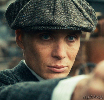 时尚风粗花呢羊毛报童帽子