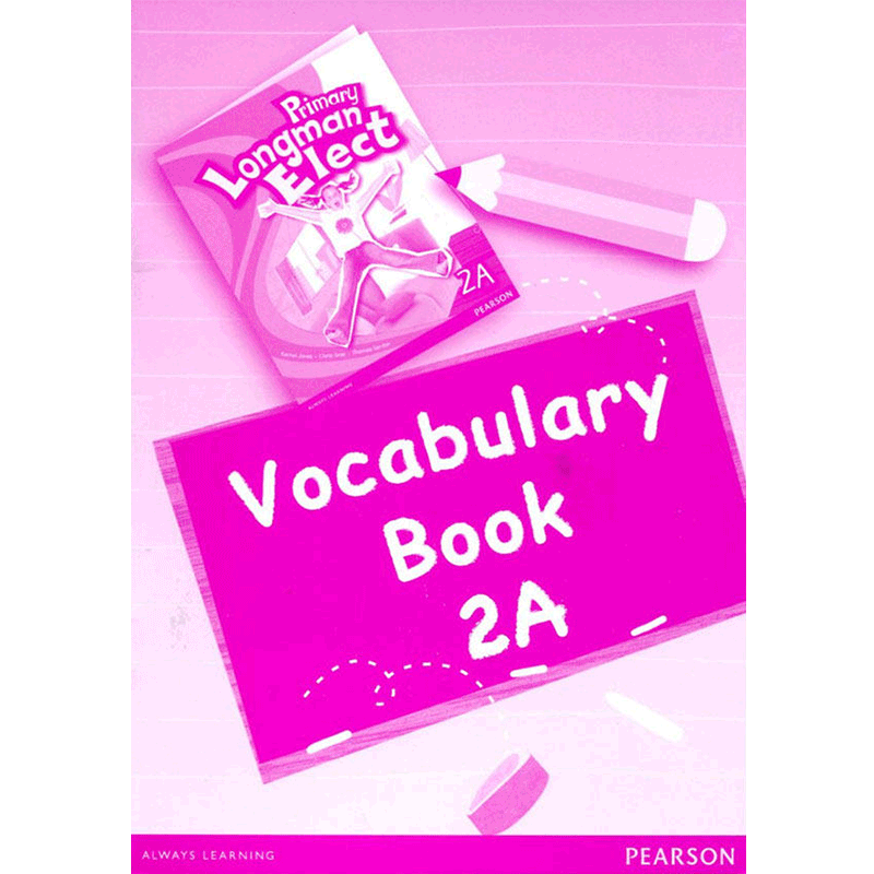 原版进口培生朗文小学6-12岁英语教材 Primary Longman Elect  Vocab2A 词汇练习手册