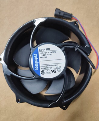 ABB 6314HR 6314HU原装24V ACS510变频器散热防水风扇36W