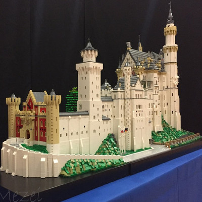 lego乐高天鹅城堡积木MOC-123380