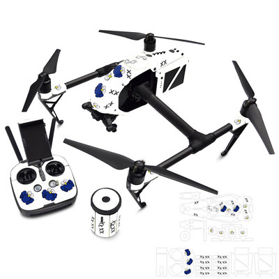 适用于大疆Inspire 悟2机身贴纸 大疆悟2贴纸彩贴防水防刮可定制