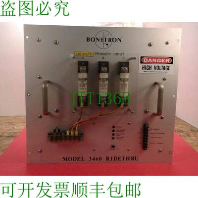 原装供应BONITRON M3460-4B1-024A 型号 3460 Ridethru 460V。 4F