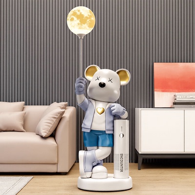 暴力熊超级大手办落地摆件