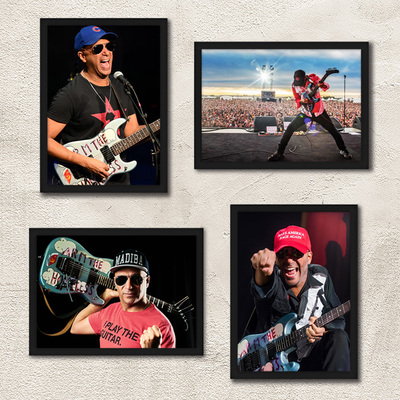 Tom Morello 汤姆·莫雷罗海报挂画摇滚吉他大神酒吧琴行装饰墙画