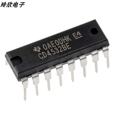 全新原装TI德州 CD4532 CD4532BE 逻辑器件计数器芯片 直插DIP-16