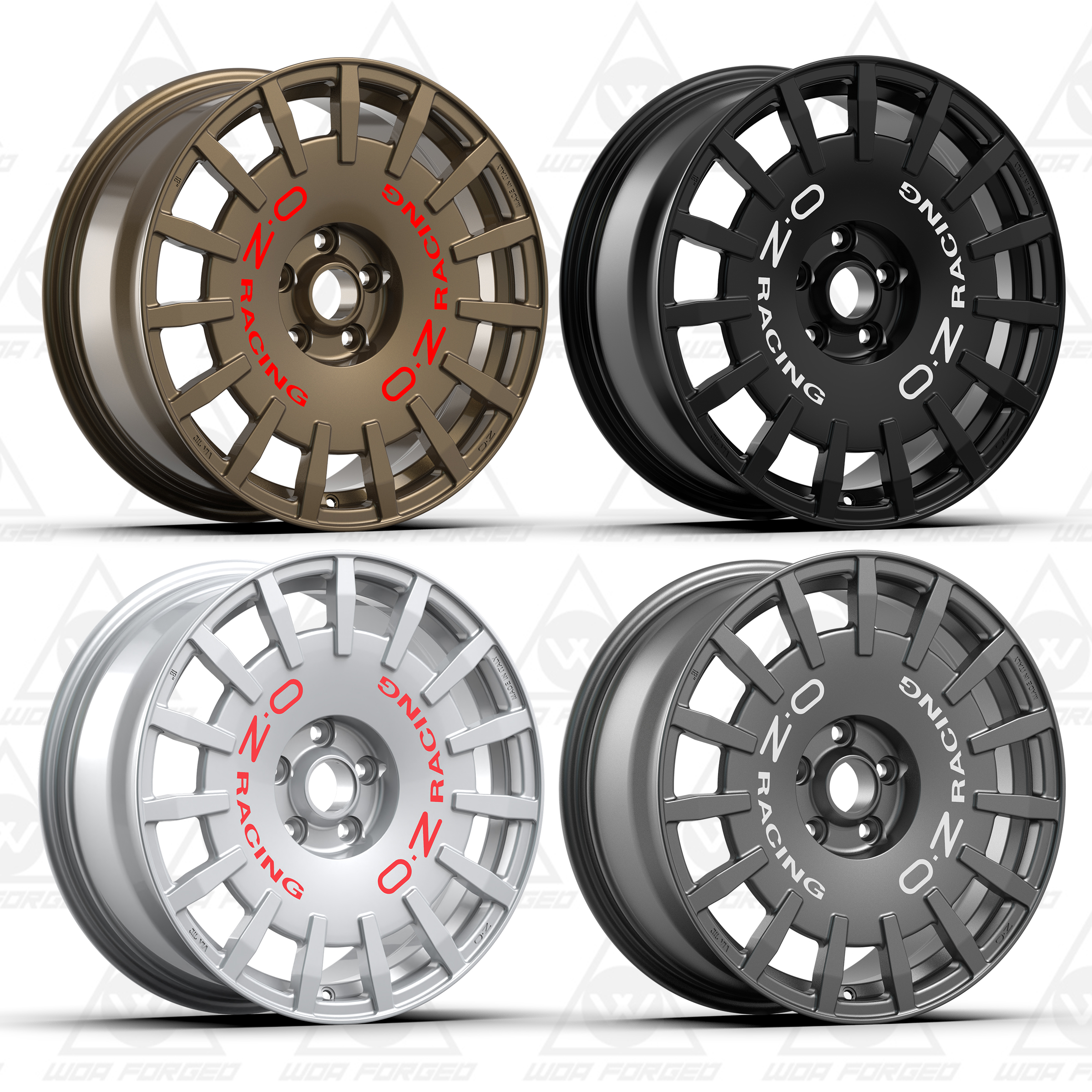 订制OZ Rally Racing复古赛道运动款锻造轮毂坦克霸道BRZ思域改装_虎窝淘