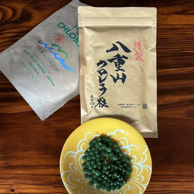 八重山小球藻绿色活力营养片排湿