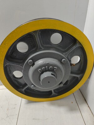 09107 三菱电梯对重反绳轮 1017 三菱电梯井道反绳轮三菱原厂轮