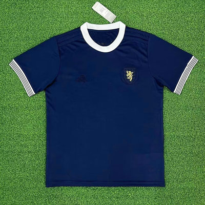 苏格兰150周年纪念版短袖足球服衣soccer Jersey football shirt