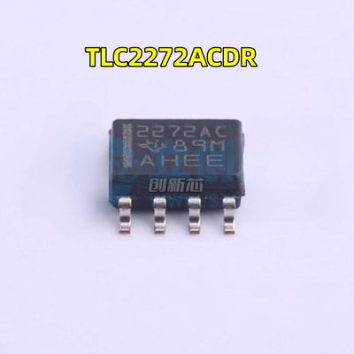 TLC2272ACDR SOIC-8 双路运算放大器芯片IC 丝印C2272AC 原装现货