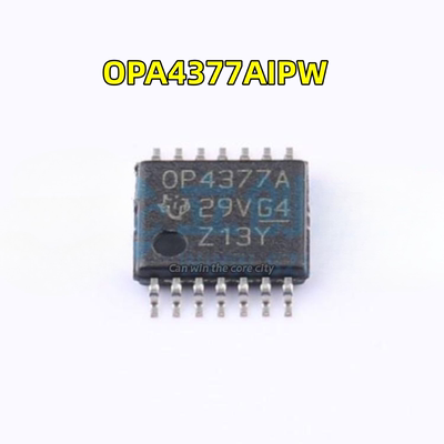 全新 OPA4377AIPWR OP4377A 运算放大器 封装TSSOP14 原装现货