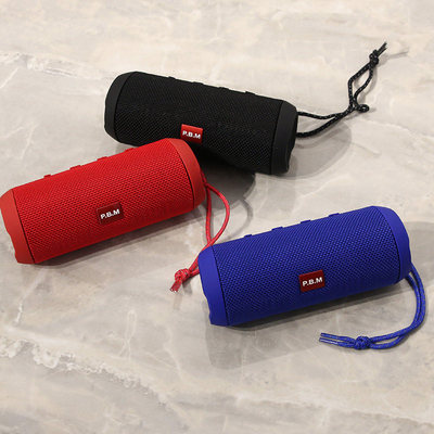 便携式无线P.B.M蓝牙圆筒音箱