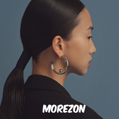 HERHERLIN设计师浪珠大耳环