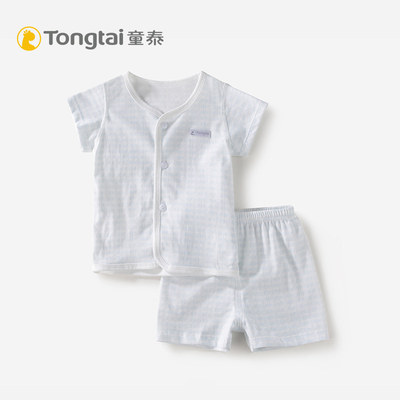 童泰清仓特价夏季短袖套装T81J0097