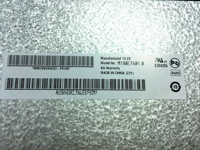 G190ETN01.0 M190EG02 V9 M190ETN01.0 LM190EOA MV190EOM-N10屏
