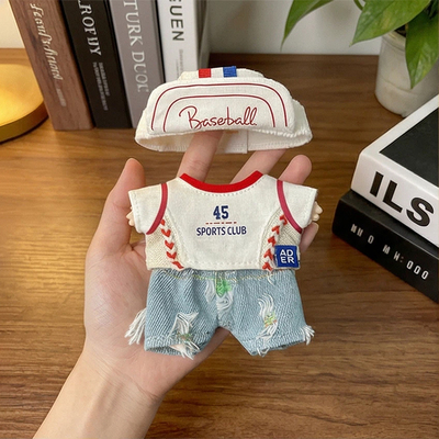 仅衣服适用可替换服饰套装拉布布娃衣labubu衣服一代二代三代娃衣