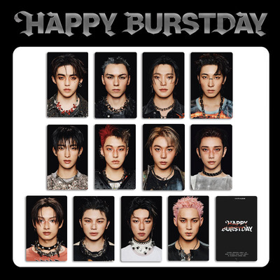 SVT 新专辑HAPPY BURSTDAY小卡自印照片卡周边明信片证件照崔胜澈