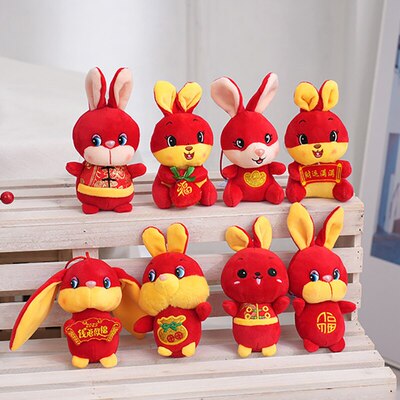 2023 Year of The Rabbit Chinese New Year  Zodiac Plush Rabbi