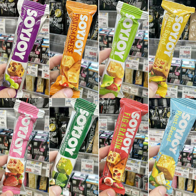 低gi低热量 大冢soyjoy大豆蛋白棒日本代餐营养饼干低卡大塚制药