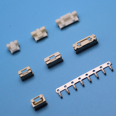 502380 4p-13p 1.25mm间距 电子连接器 接插件SMT 胶壳+卧贴+端子