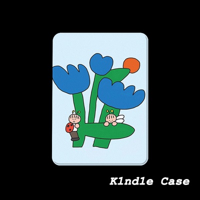 原创蓝花虫仔KindlePaperwhite6/5/4/3电子书磁吸保护套658青春版拆分汉王clear6适用neo3掌阅light4休眠
