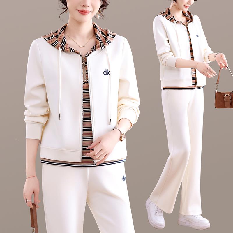 春潮流网红服款动10169520三件套女新款年轻潮酷休闲运秋套装