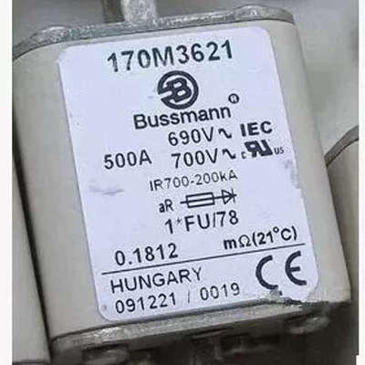 BUSSMANN熔断器170M3758/3759/3760/3761/3762/3763/3764/3765