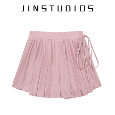 显腿长纯欲芭蕾风防走光a字短裙