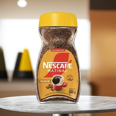 巴西进口Nescafe雀巢咖啡粉200g黑咖啡瓶装速溶冻干醇品原味港版