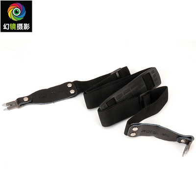 禄来rolleiflex背带黑色真皮肩带