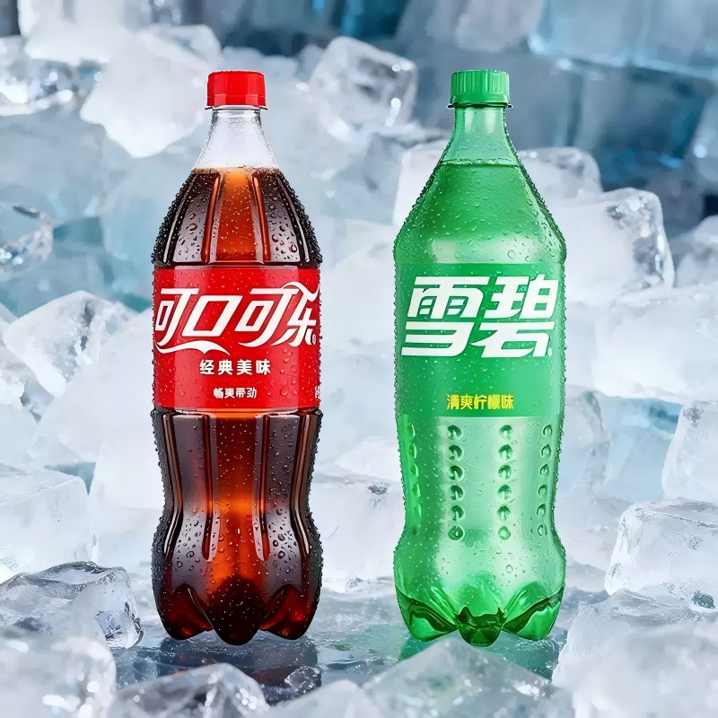 Coca-Cola/可口可乐经典美味汽水饮料可乐雪碧大瓶组合rxw