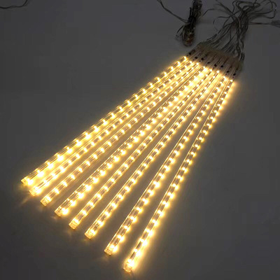 流星雨七彩庭院景观室外挂树灯