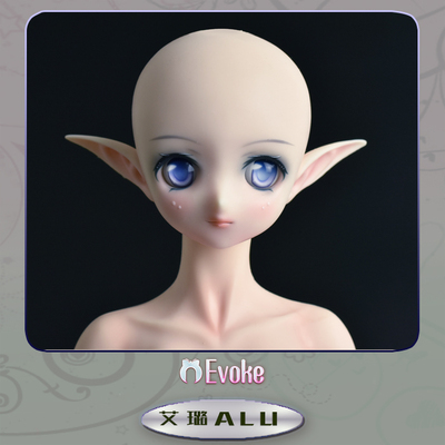 卡通眼娃娃娃头EvokeDoll