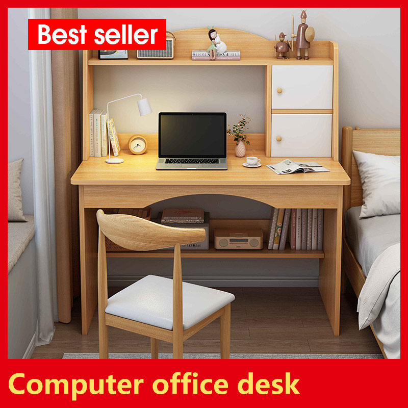 Computer office desk writing desk student study desk table1M_虎窝淘