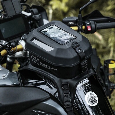 Rhinowalk犀牛漫步磁吸摩托车包油箱包防水耐磨摩旅通勤骑士背包