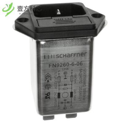 原厂原装FN9260-6-06 PWR ENT MOD RCPT IEC320-C1