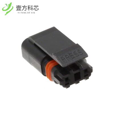 原厂原装2-2834074-2 2P PLUG, MINIATURE WATERPR
